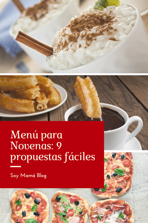 Menú para Novenas: 9 propuestas fáciles - Soy Mama Blog