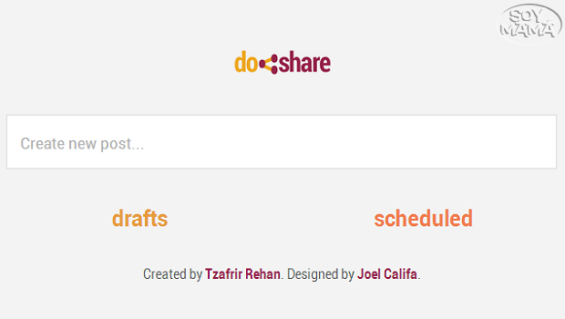 DoShare: programa publicaciones en Google+